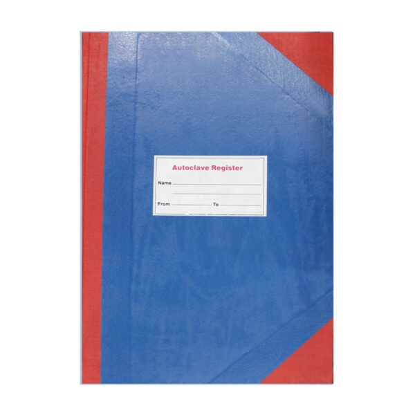 Autoclave Register (100 pages) - SHRI SAMARTH GROUP